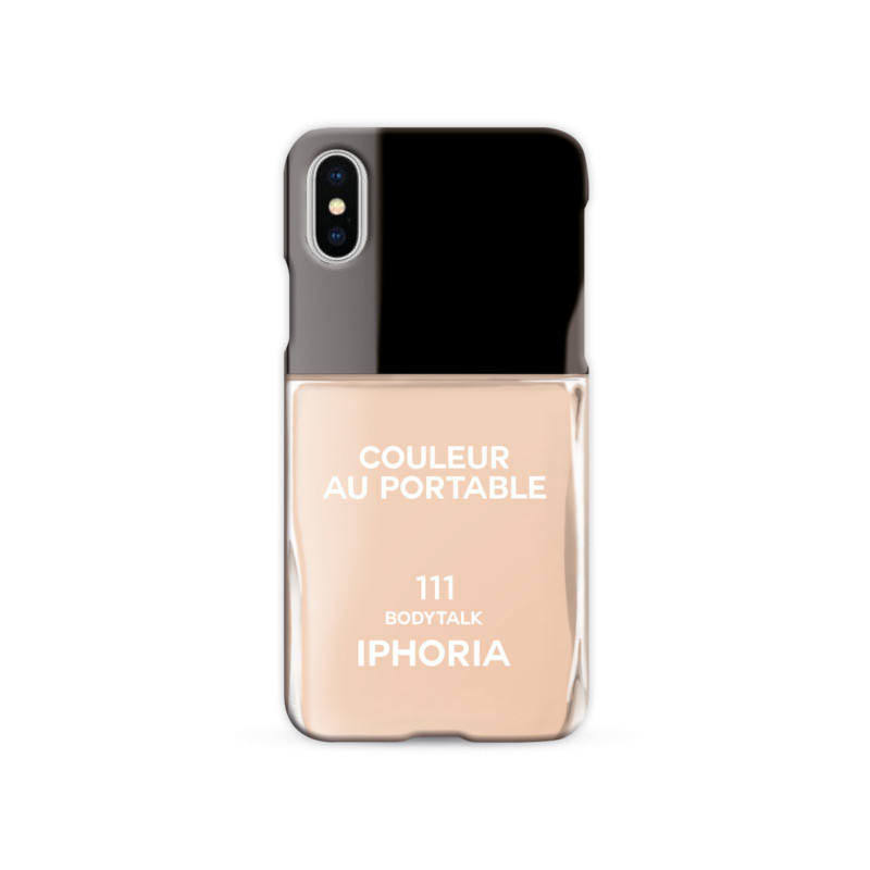 IPHORIA - Case for Apple iPhone X/XS - Nailpolish Bodytalk | IPHORIA
