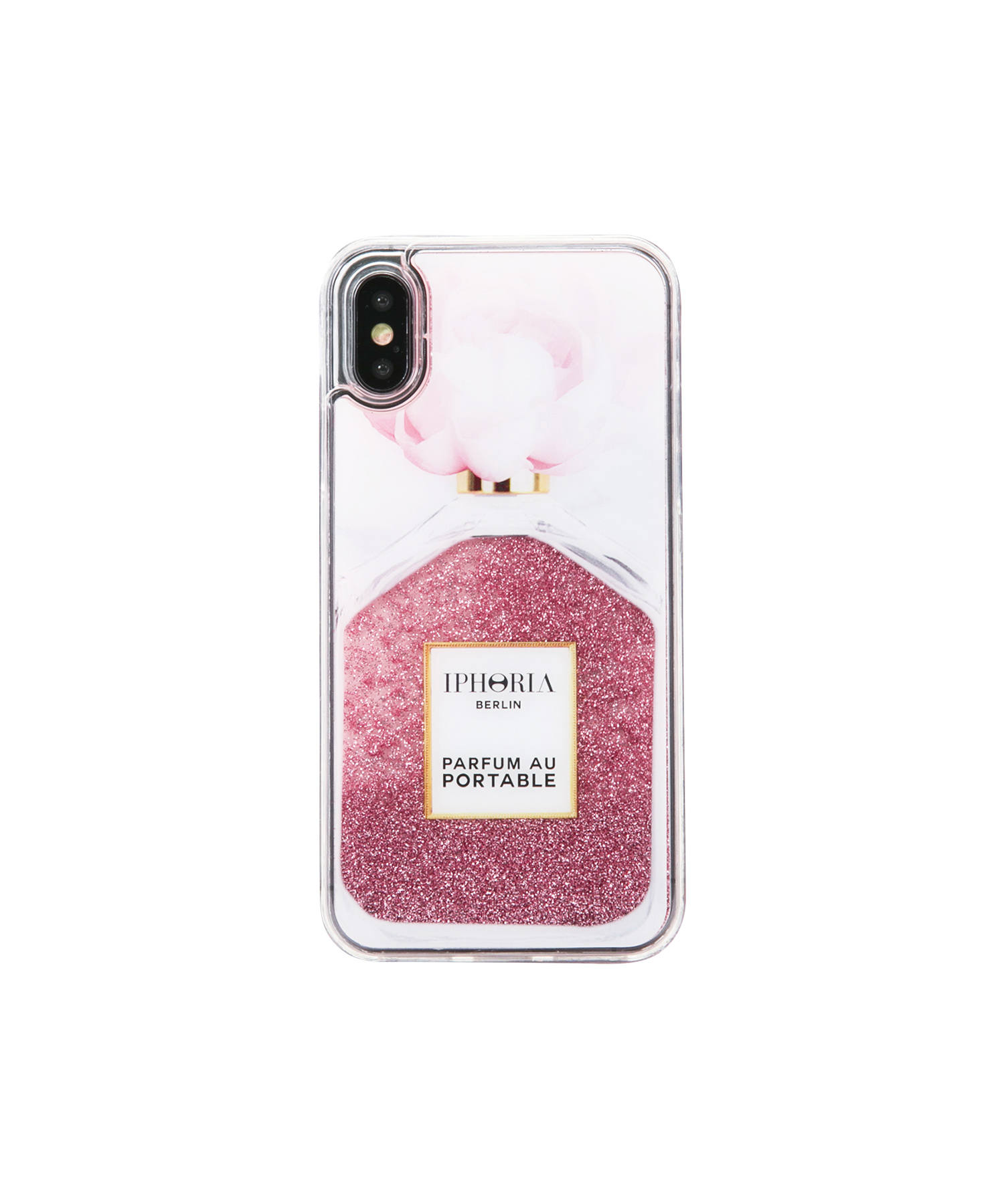 IPHORIA - Liquid Case for Apple iPhone X/XS - Perfume Oblique Flower ...