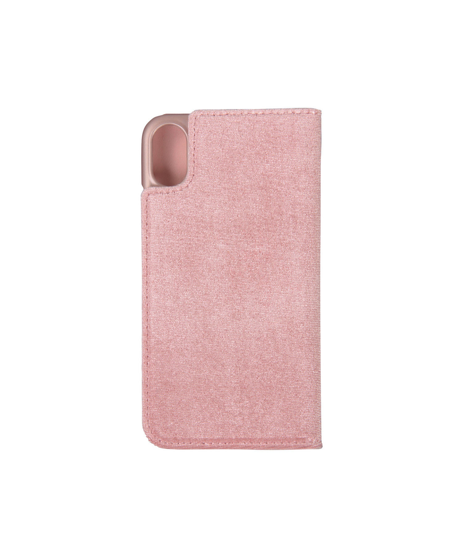IPHORIA - Bookcase for Apple iPhone X/XS - Pink With Velvet Lips | IPHORIA