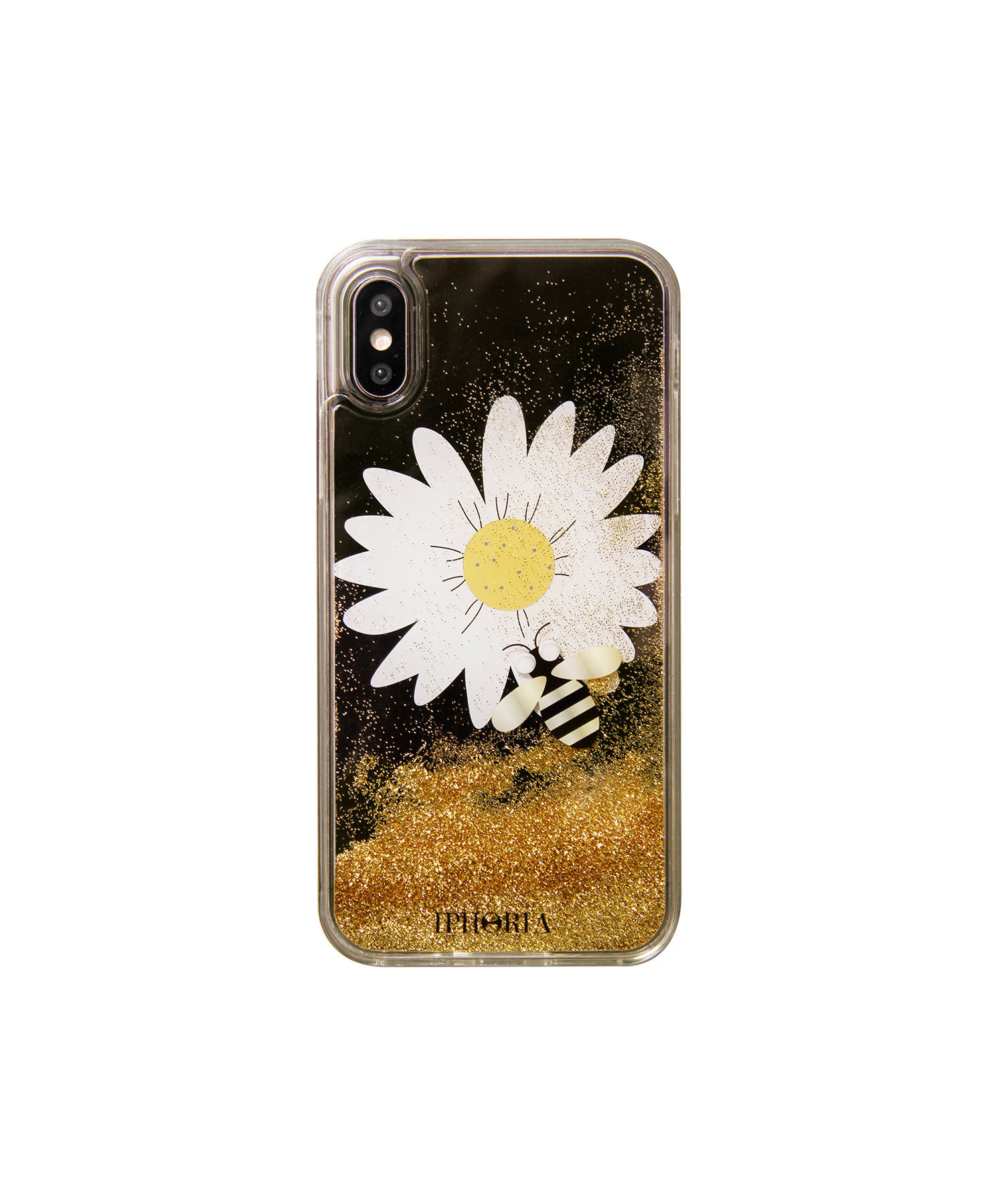 IPHORIA - Liquid Case for Apple iPhone X/XS - Daisy Black | IPHORIA